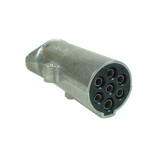 Maypole 24N 7 Pin Aluminium Trailer Plug MP122B