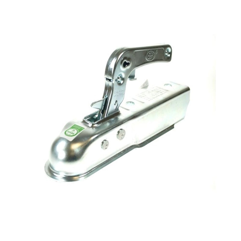Unbraked Trailer Pressed Steel Coupling Head fits 50mm box