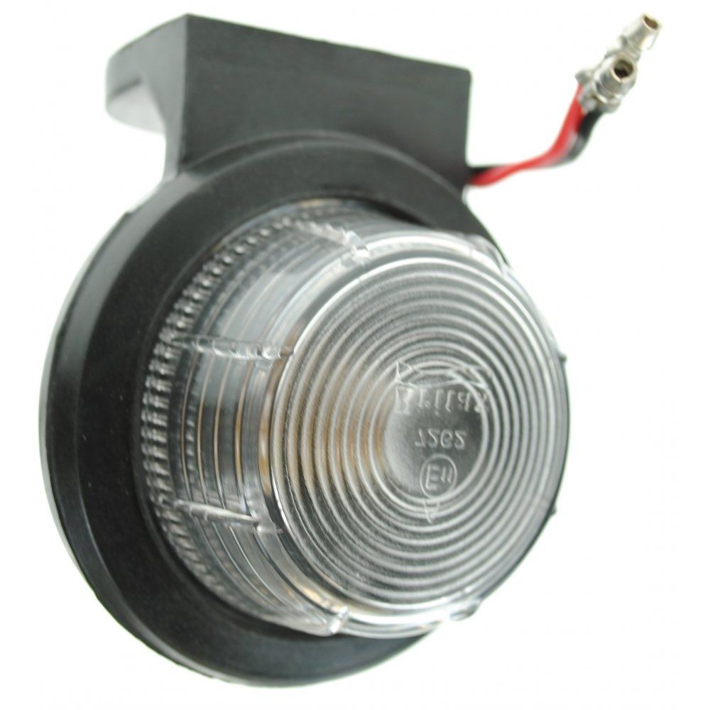 White Britax Marker Lamp with Mounting Base MP842