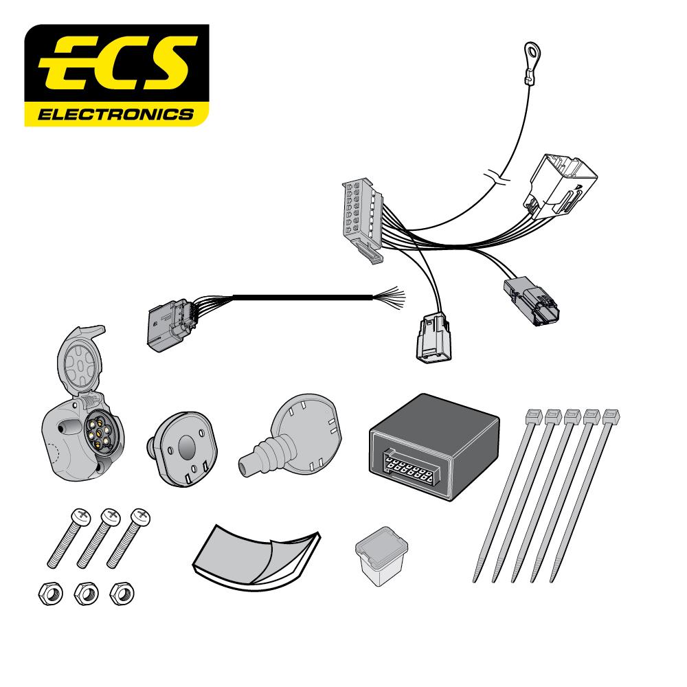 Towbar Electrical Kit FORD Ranger Pickup January 2016 - 2023 7 Pin FR077B1U